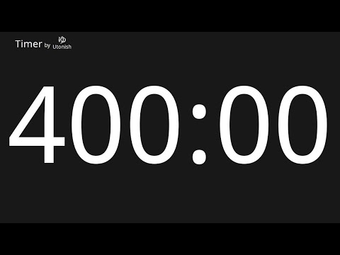 400 Minute Countdown Timer