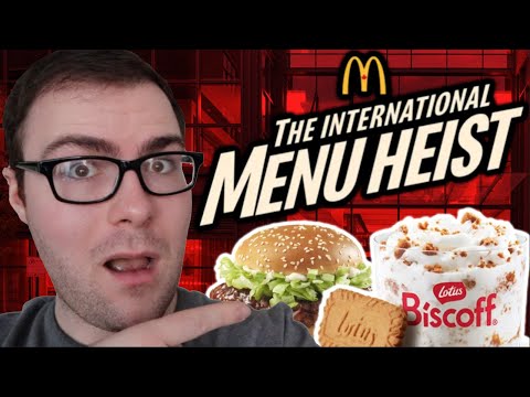 I Tried EVERY Item From The International Menu Heist At McDonald's