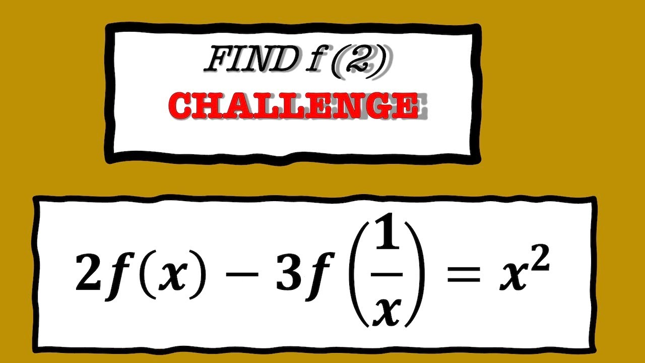 A Challenging Function Notation Question- Pre-Calculus