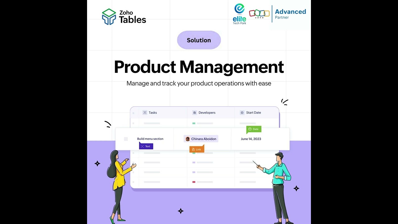 Migrate to Zoho Tables Today | Elite Tech Park | Zoho Advanced Partner