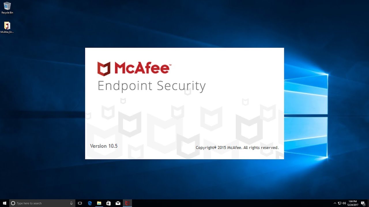 McAfee Endpoint Security 10.5.3 Standalone Installation