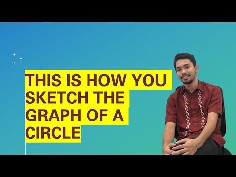 SKETCHING THE GRAPH OF A CIRCLE GIVEN ITS EQUATION