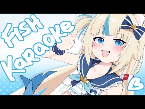 【KARAOKE】first fish karaoke!