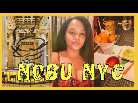 Trying Expensive Japanese Food At Nobu In New York City