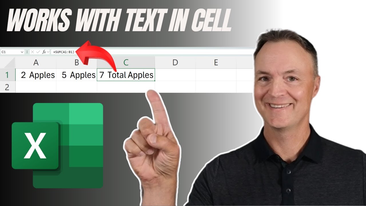 How to Format Cells as Numbers with Text in Excel