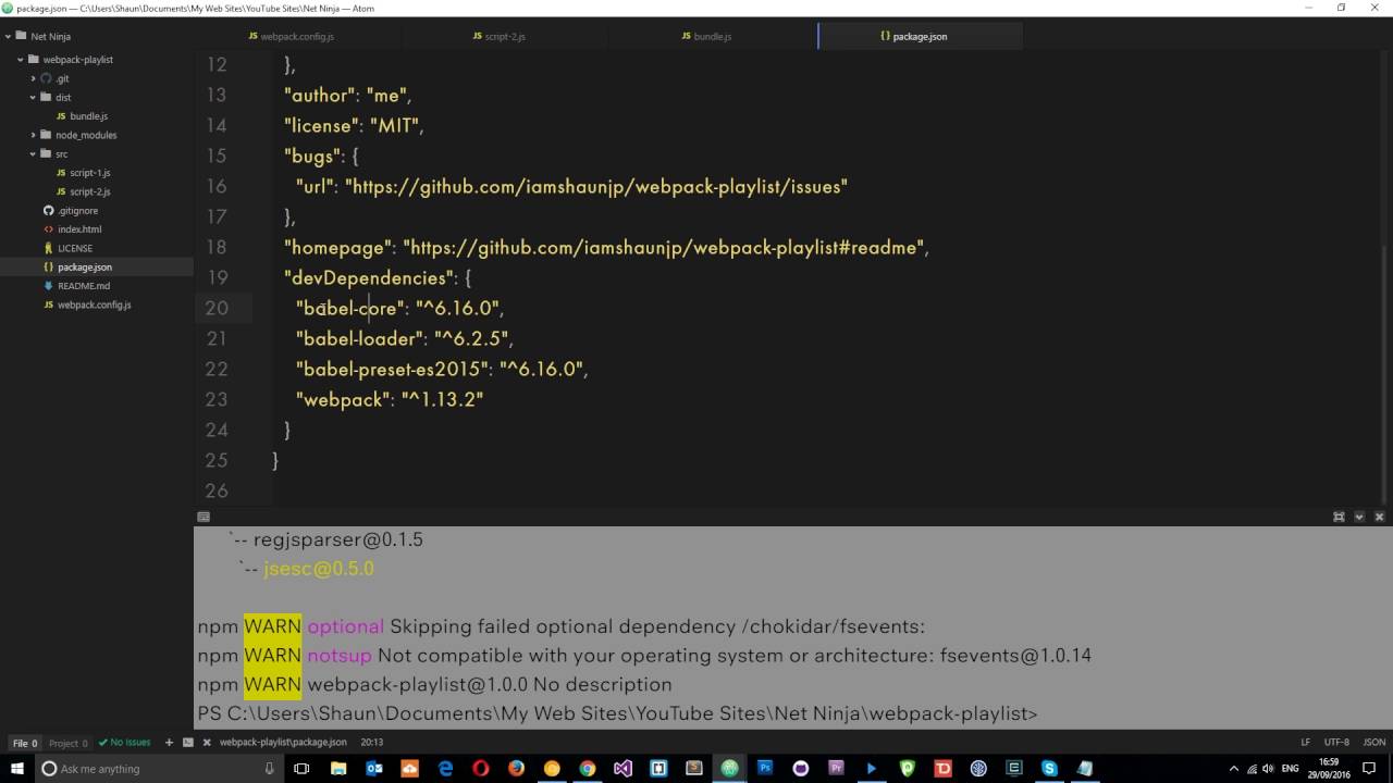 Webpack Tutorial for Beginners #4 - Babel Loaders