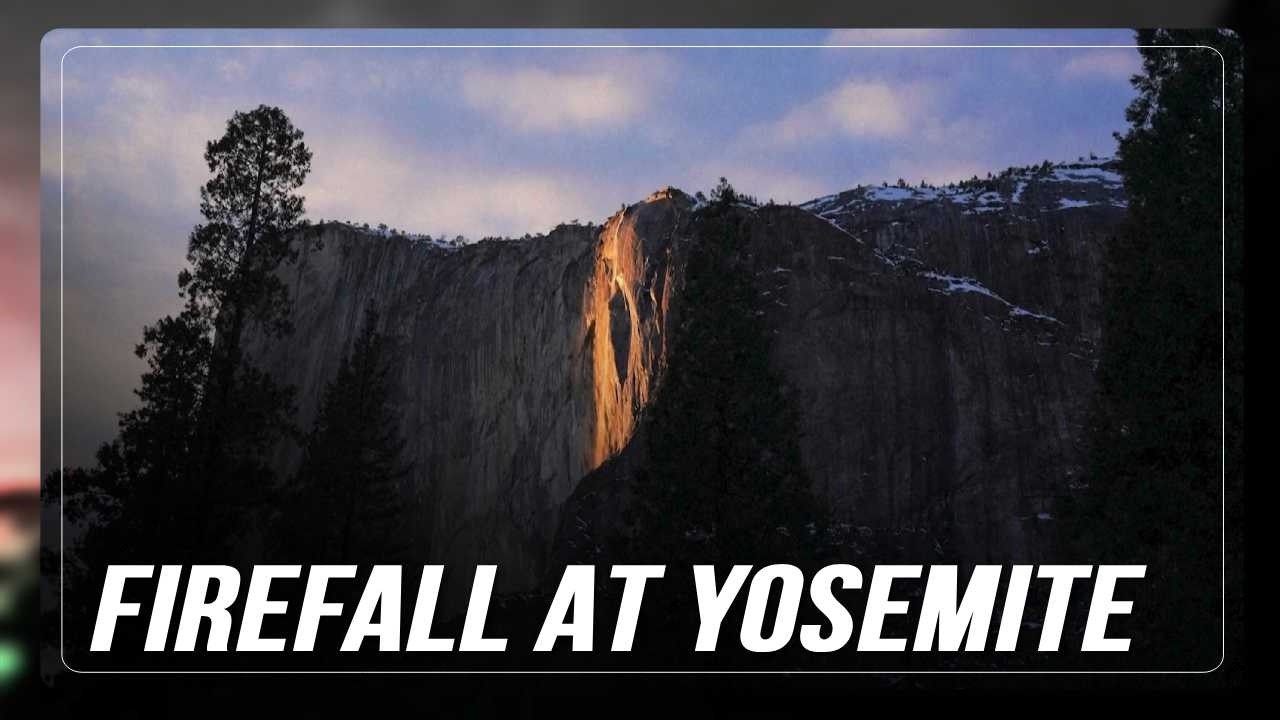 Visitors flock to Yosemite for annual ‘Firefall’ spectacle | ABS-CBN News