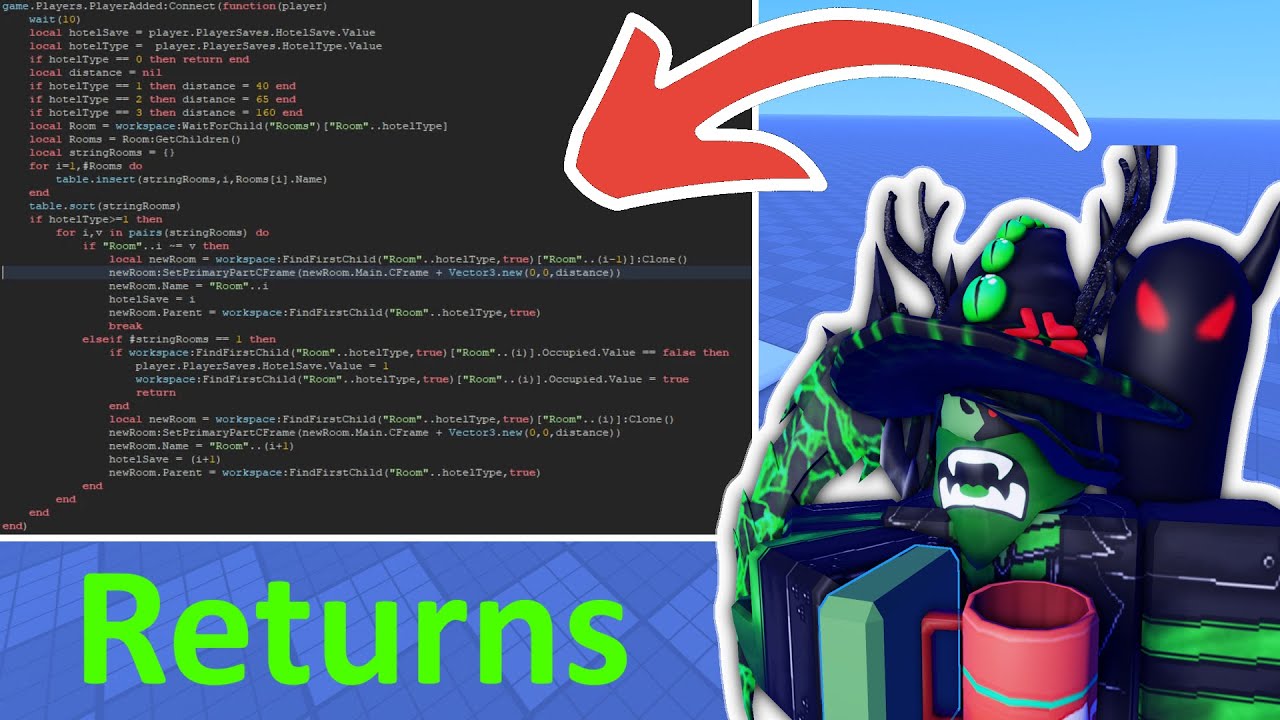 Roblox Beginners Scripting Tutorial #9 - Returns (2023)
