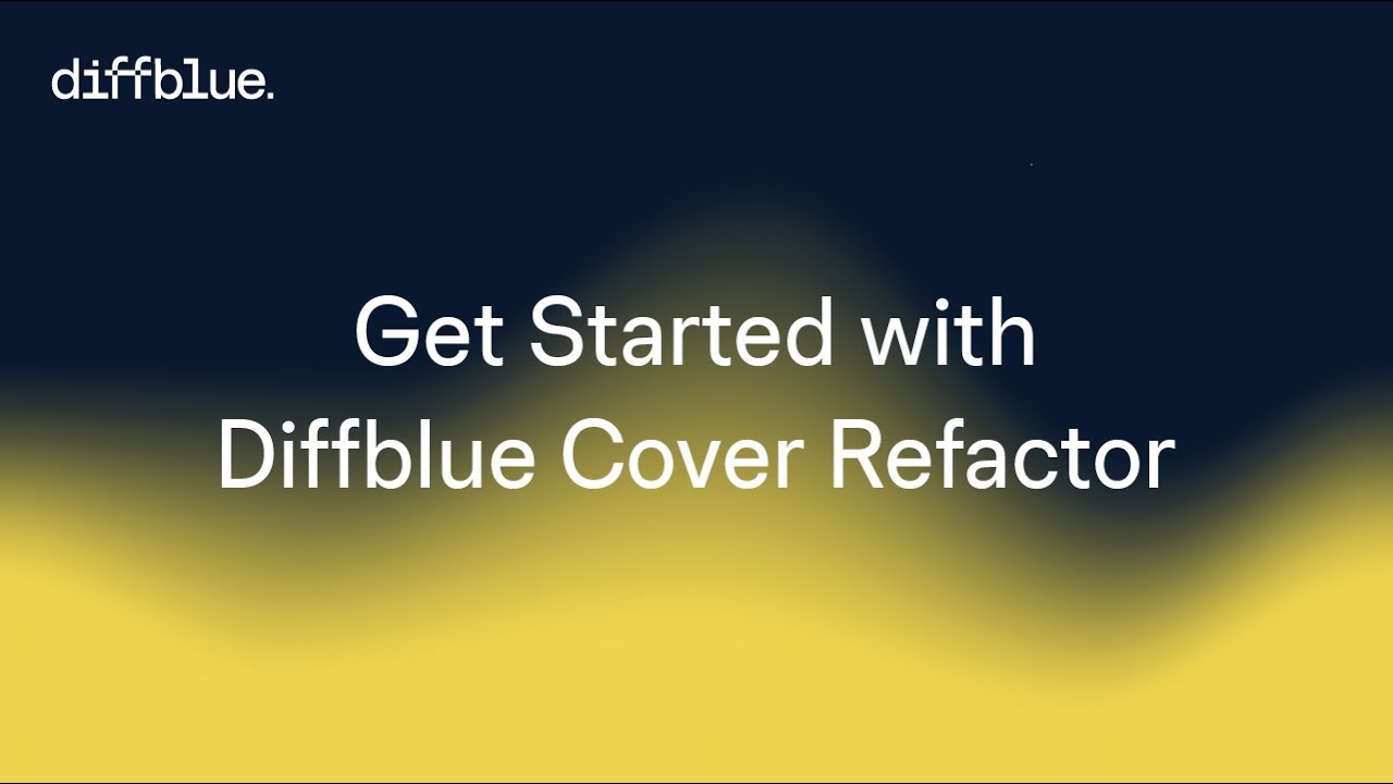 Getting Started with Diffblue Cover Refactor