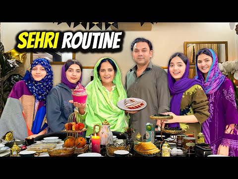 Sistrology House Sehri Routine♥️|First Roza Completed ALHAMDULIILAH😇🌙