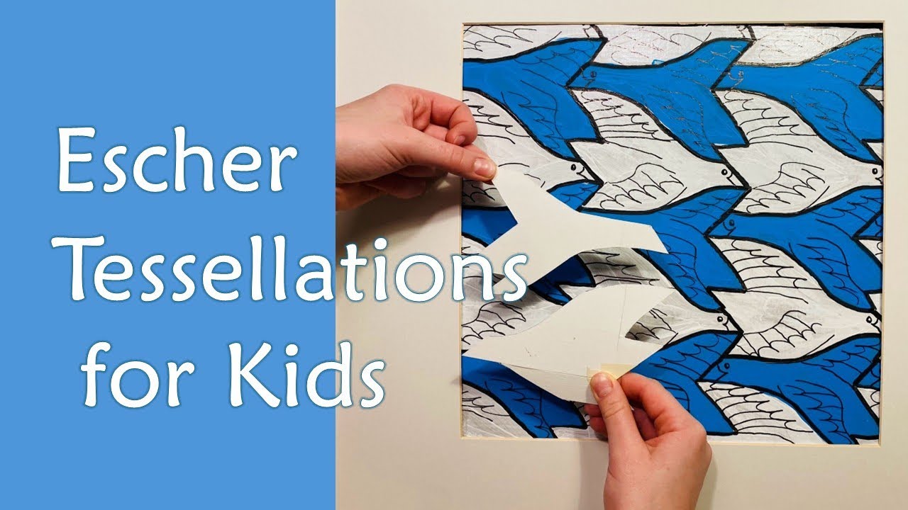 HOW TO MAKE TESSALATION LIKE ESCHER | STEP-BY-STEP ART PROJECT FOR KIDS