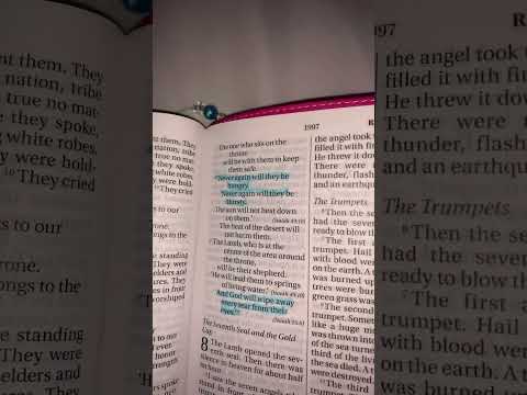 Revelation 7:16-17!!! #booktok #christaingirl #books #christiangirl #rap #jesusgirl #reading