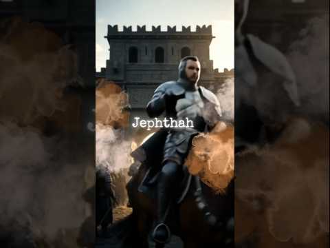 The Bible's Most Heartbreaking Vow? Jephthah's Tragic Story. #shorts #biblestory #jephthah