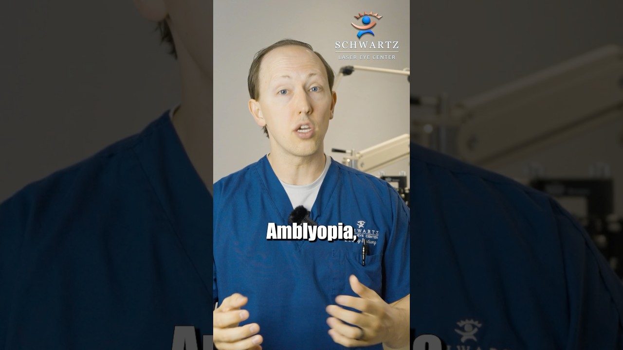Amblyopia 101👁️What it is, what causes it, and how it can be corrected — explained by Dr. Birdsong.