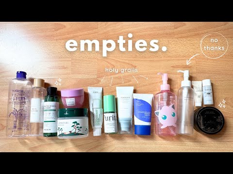I Emptied 14 Skincare Products - What's Worth Buying Again?
