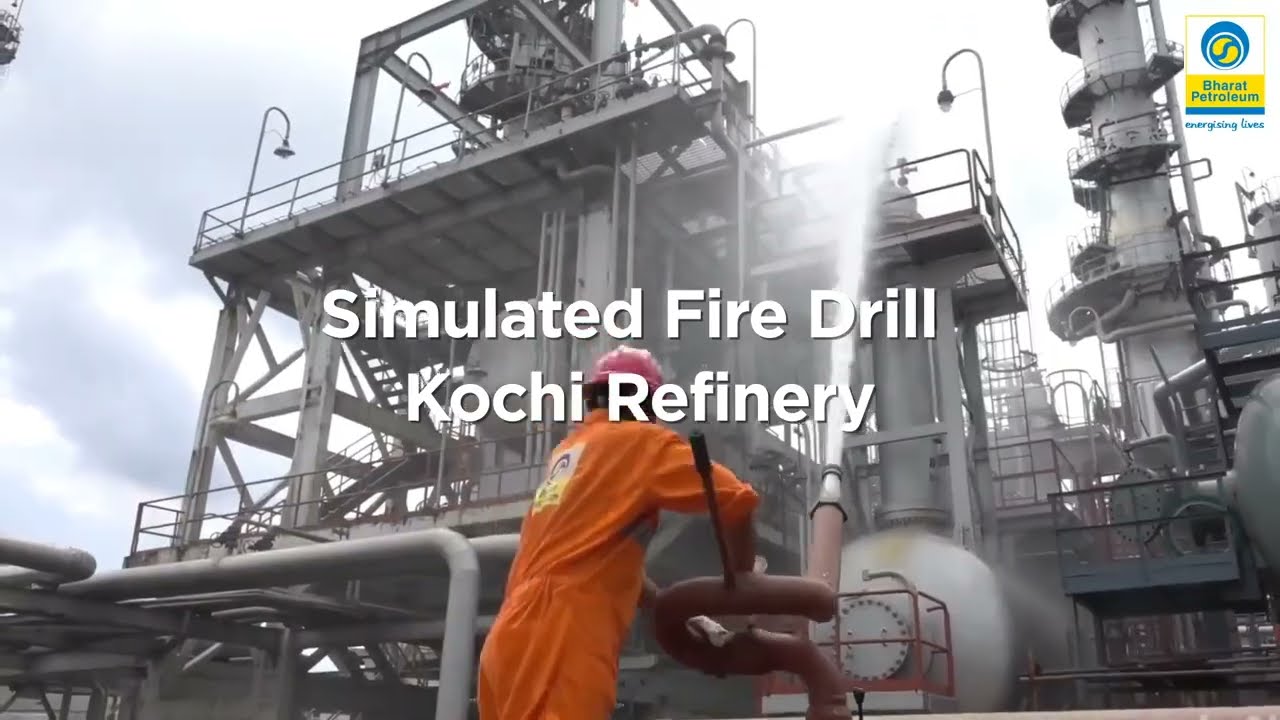 Simulated #FireDrill - Kochi Refinery | BPCL