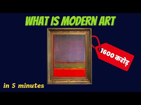 Understanding MODERN ART in 5 minutes (Hindi) | Cubism, Surrealism & Abstract art