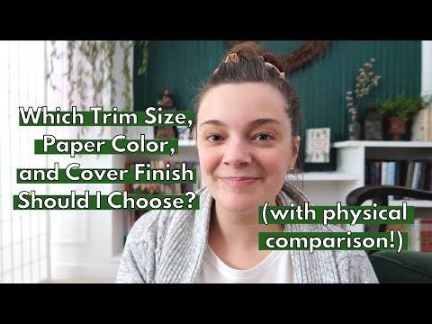 Which Book Trim Size Should I Choose? | KDP and B&N Press Comparison | Physical Book Comparison