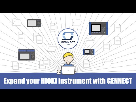 Expand your HIOKI instrument with GENNECT One