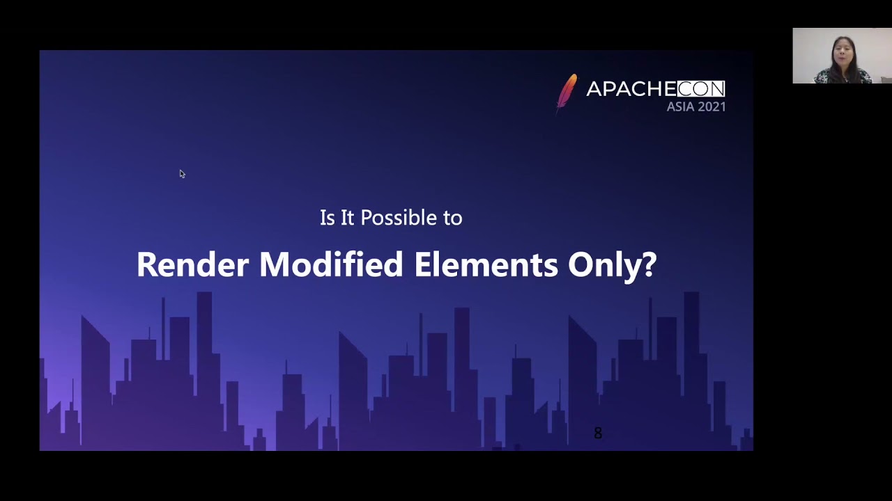 Dirty-Rectangle Rendering With Apache Echarts
