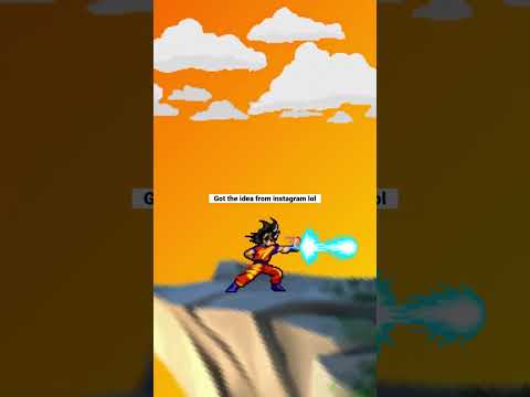 Got the idea from instagram using gifโs #shorts #goku #gif #instagramstory