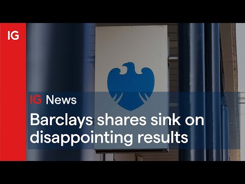 Barclays shares sink on disappointing results