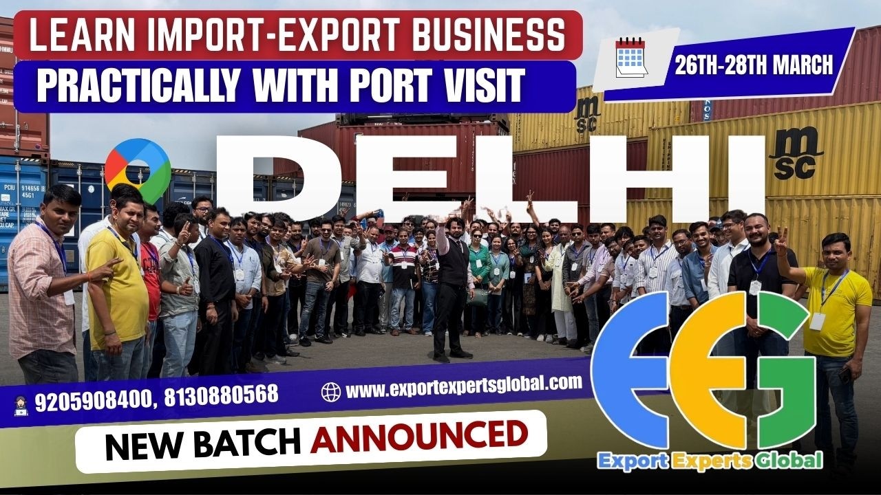 Import Export Course in Delhi | Complete Training Program 2026 | Best Import Export Course