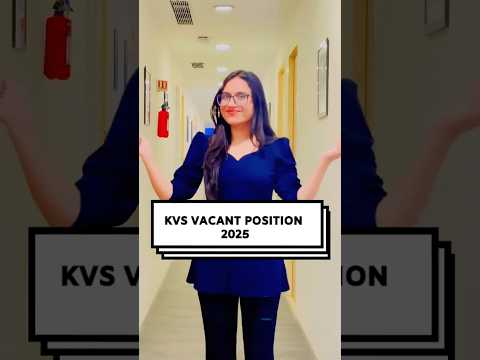 KVS 2025 PRT TGT PGT Notification Out | KVS 2025 Vacancies #kvsprt #kvstgtpgt #kvs_prt #kvstgtpgt