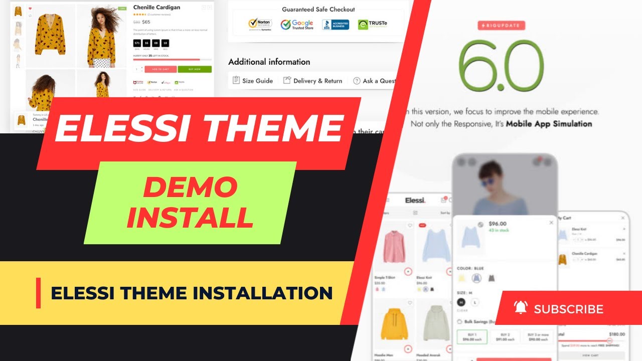 Elessi Theme Demo Install | Elessi  WooCommerce AJAX WordPress Theme Demo Setup  - Real GPL