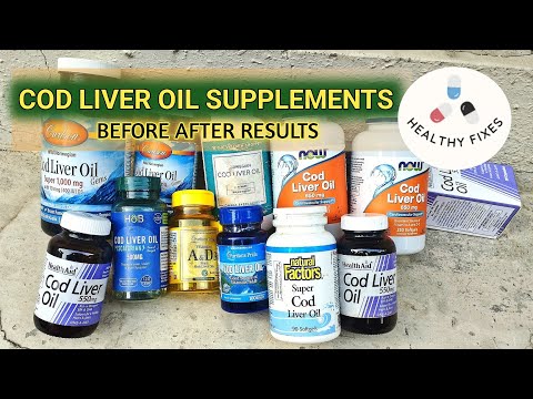 COD Liver Oil Supplements Results Before & After | COD Liver Oil Benefits | Healthy Fixes