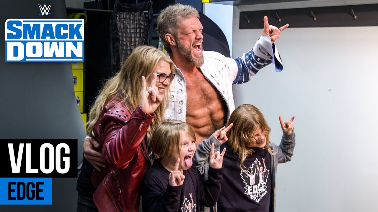 Behind the scenes of Edge’s 25th anniversary homecoming: SmackDown Vlog