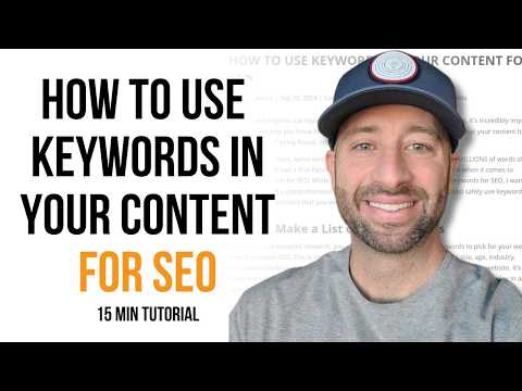 How to Use Keywords in Your Content for SEO (The RIGHT Way!)