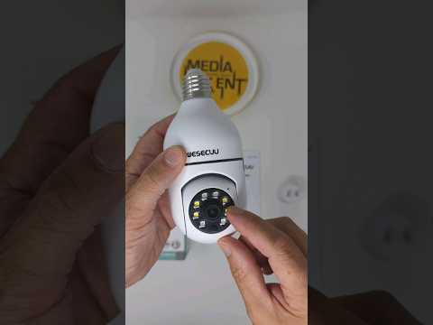 Quick Setup Guide: Wireless Bulb Security Camera #short #securitycamera #tech