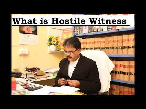 What is Hostile Witness ? | TAMIL