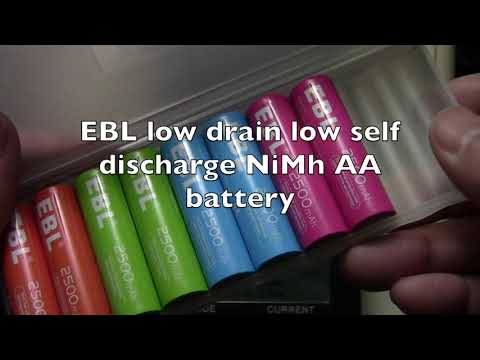 Low self discharge EBL NiMh AA batteries. An eneloop alternative?
