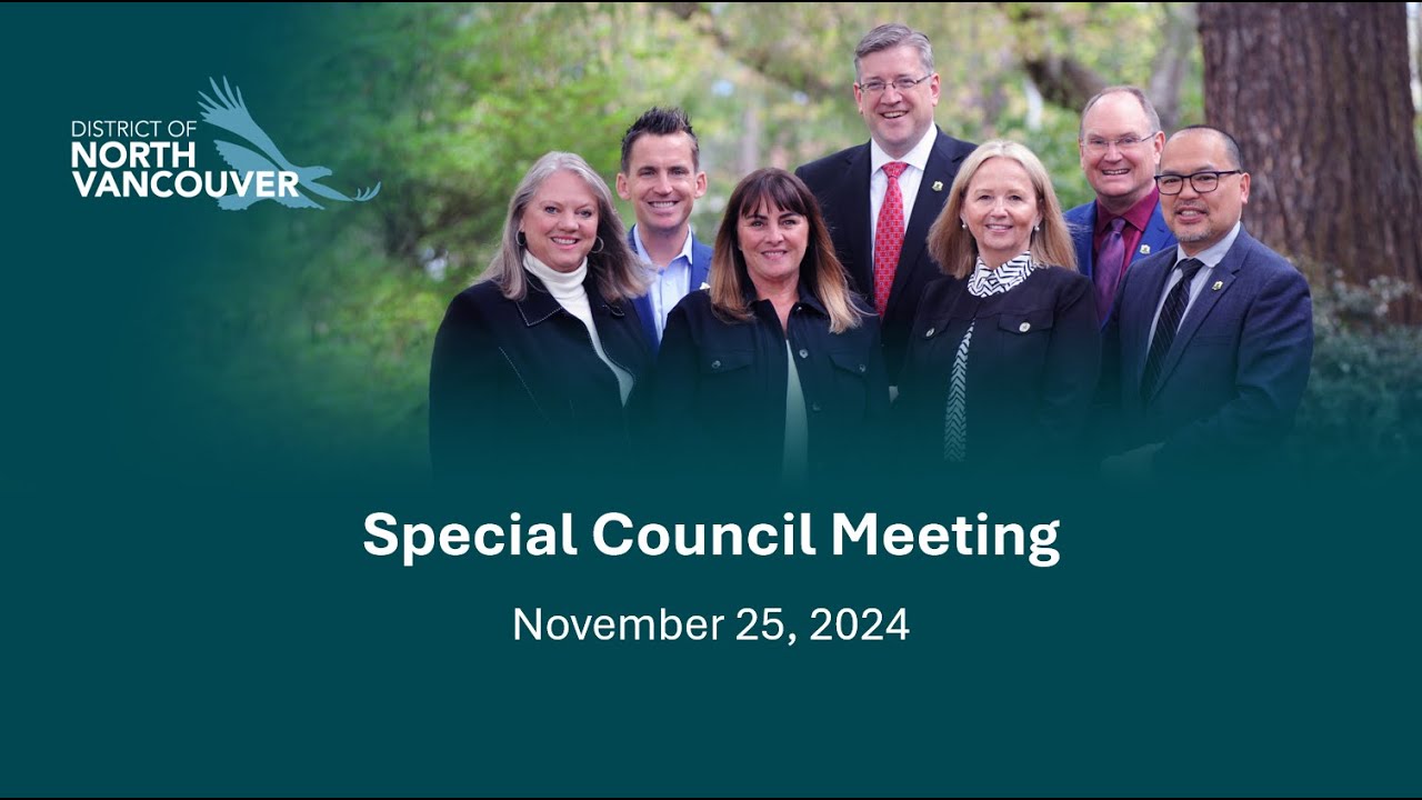 Special Council Meeting: November 25, 2024