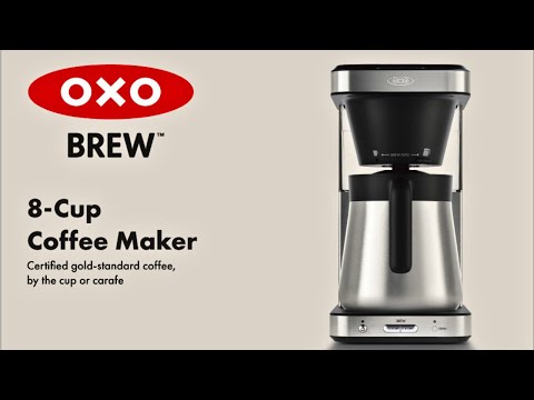 Oxo Brew 8-Cup Coffee Maker | Best Single-Serve Coffee Maker | Compact Coffee Maker