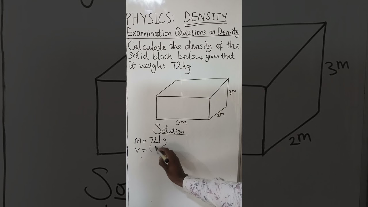 Density Exam Questions