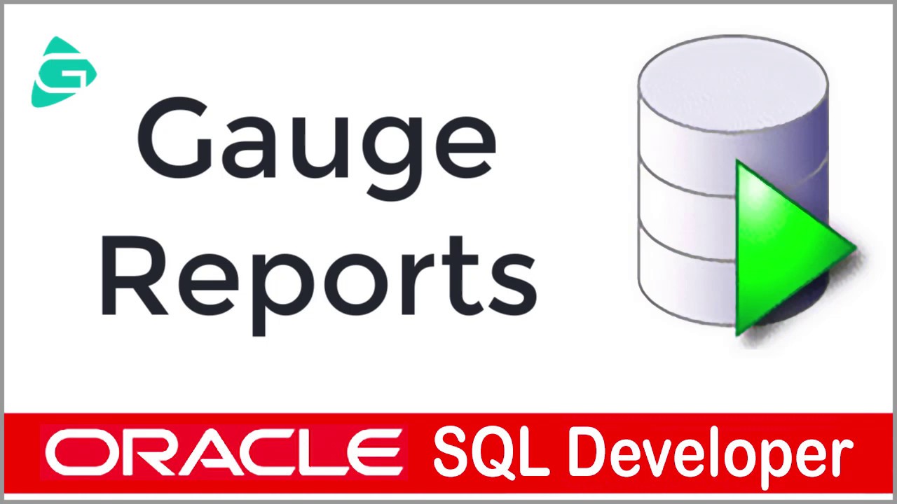Oracle SQL Developer - Gauge Reports