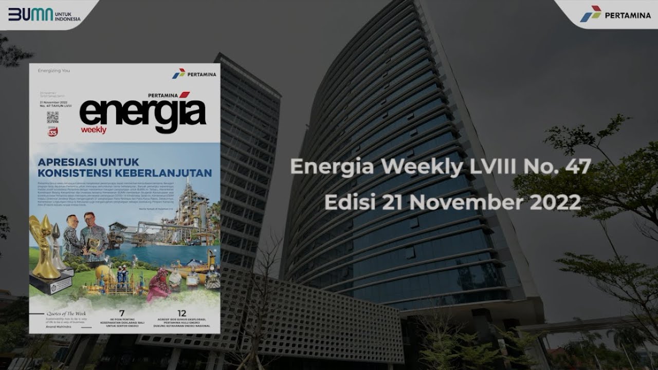 Energia Weekly Updates | 21 November 2022