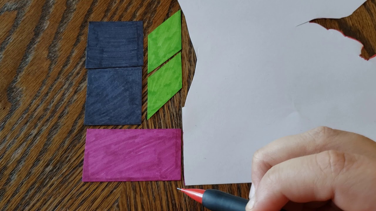 Paper Pattern Blocks with Ms. MK from STEM