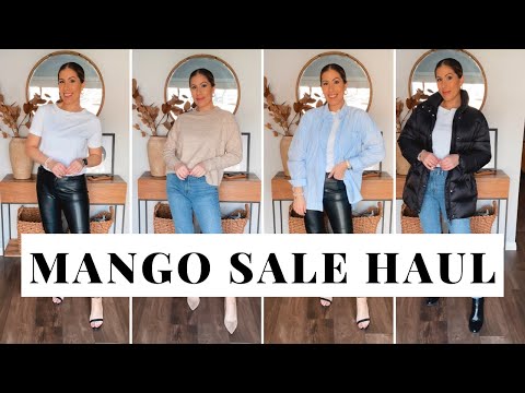 MANGO SALE HAUL 2023 | Capsule Wardrobe Finds