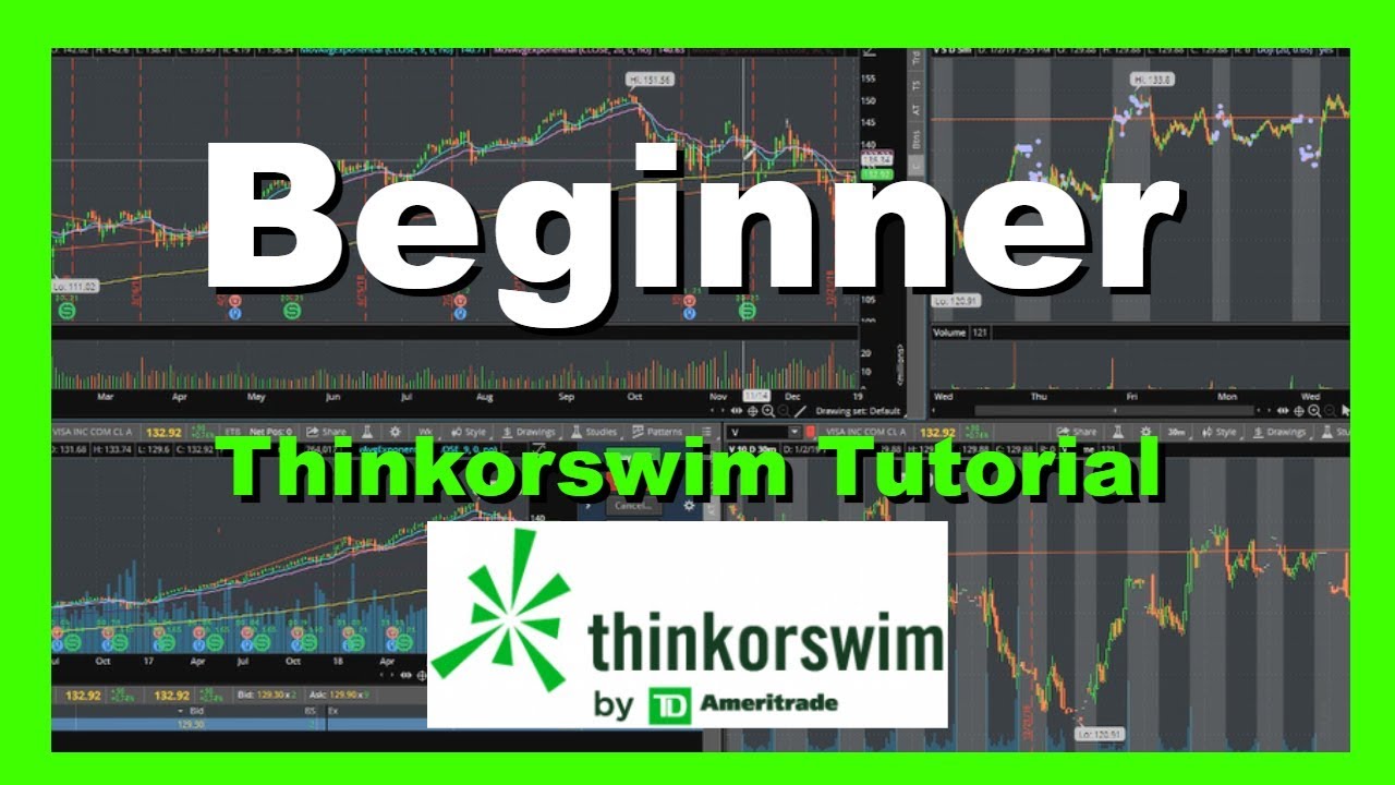 Thinkorswim Tutorial for Beginner 2019