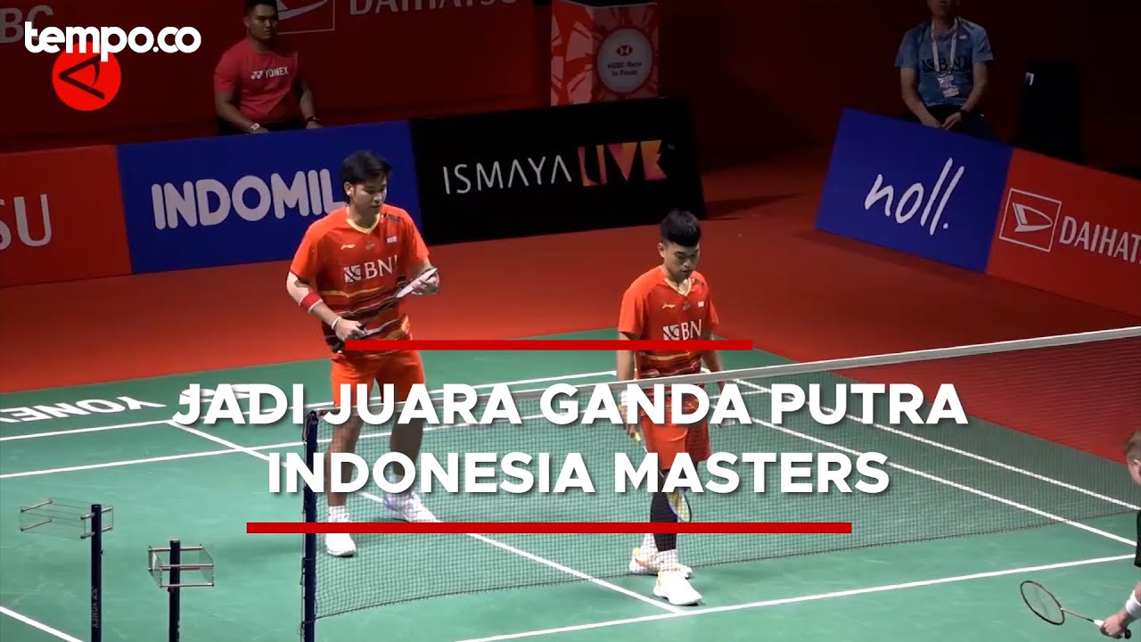 Leo dan Daniel Jaga Gelar Juara Ganda Putera Indonesia Masters
