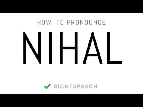 Nihal - How to pronounce Nihal - Indian Boy Name