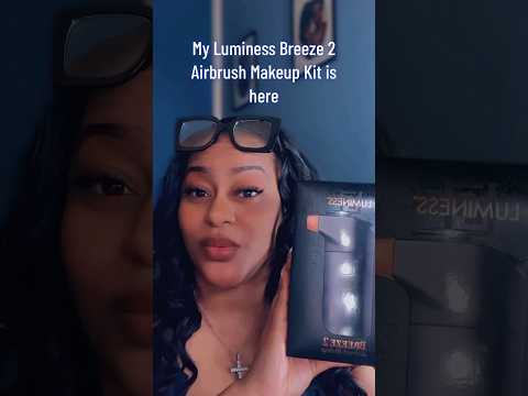 My Luminess Airbrush Makeup kit is here. #Luminess #airbrushmakeup #breeze2