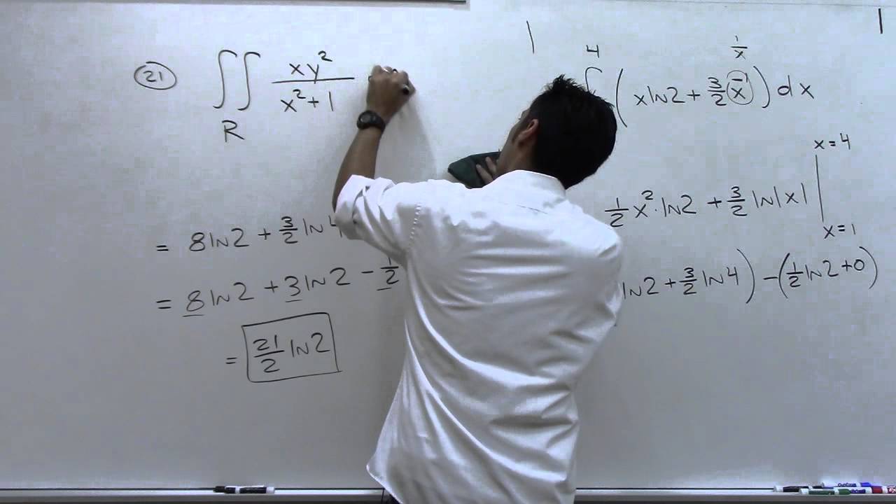 2415 HW Solutions 12-1 Double Integrals Over Rectangles