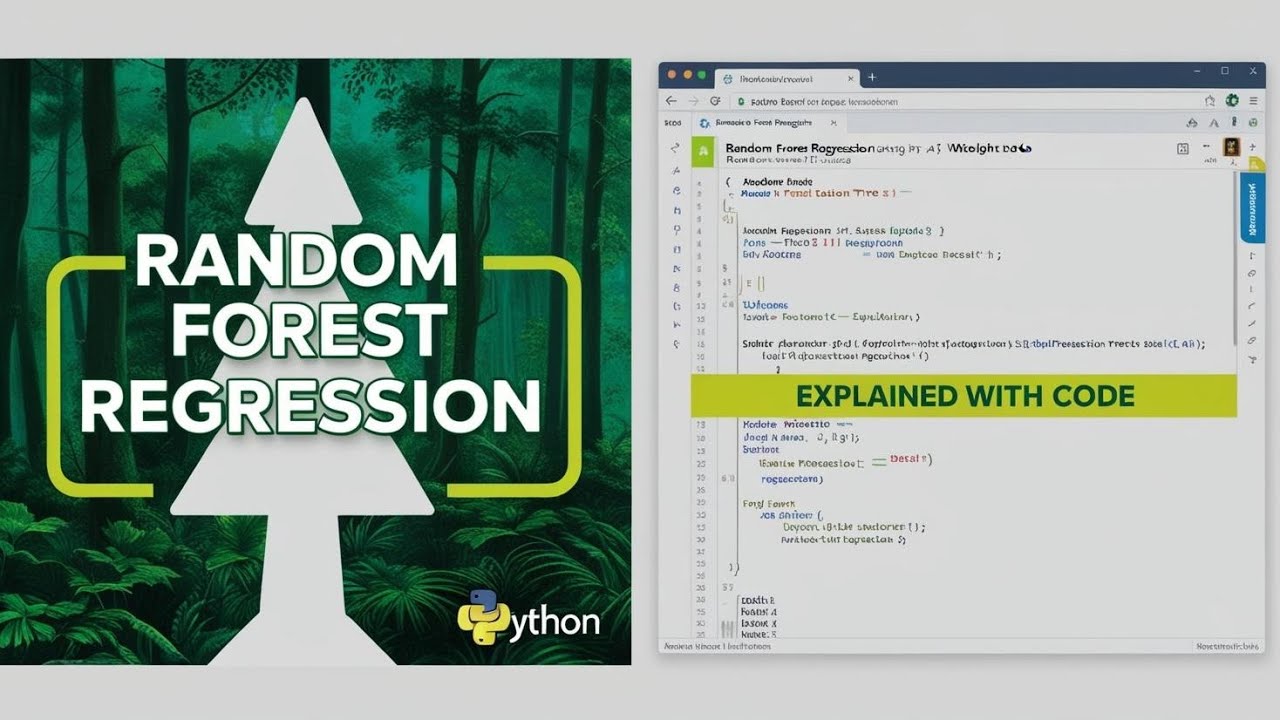 Random Forest Regression Explained with Code | Machine Learning in Python