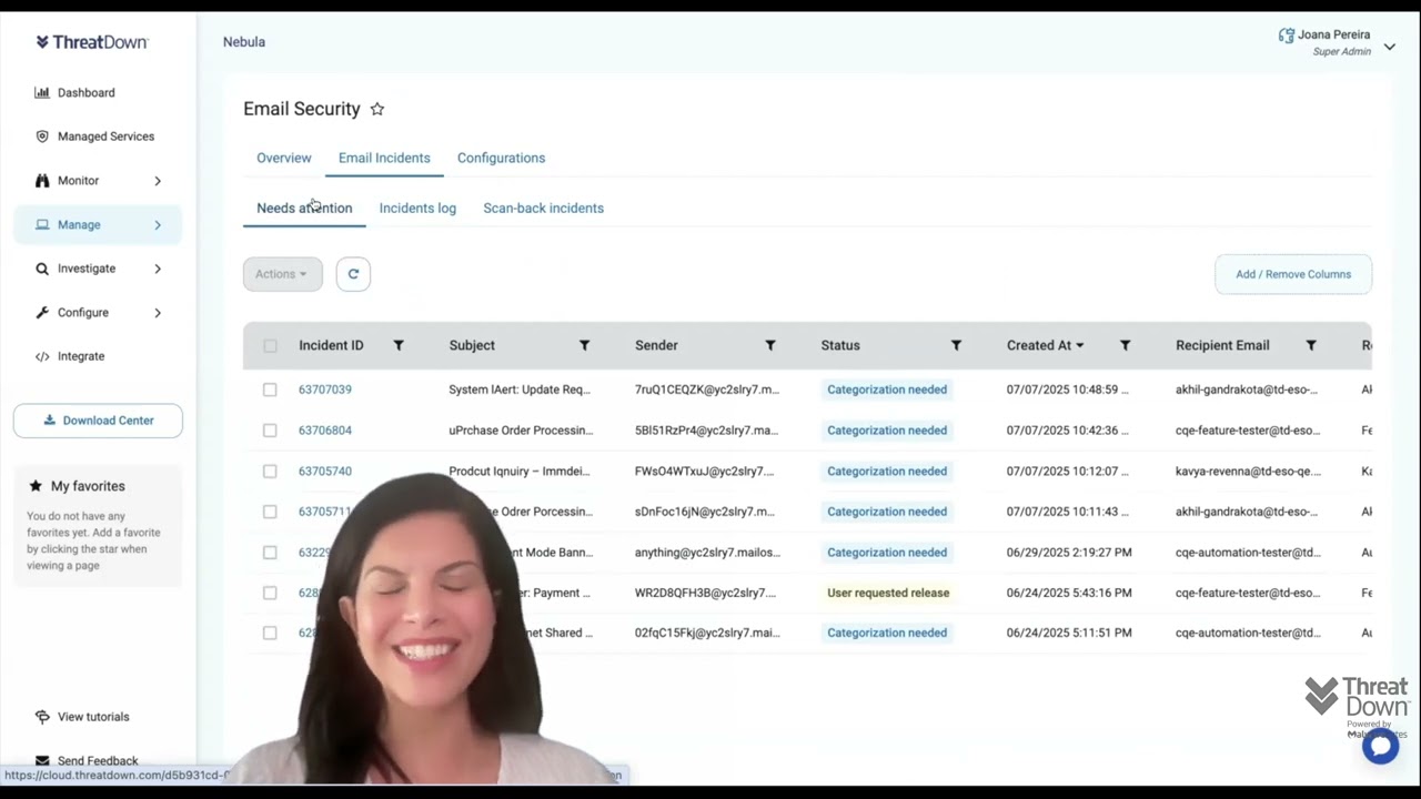 ThreatDown Email Security Demo