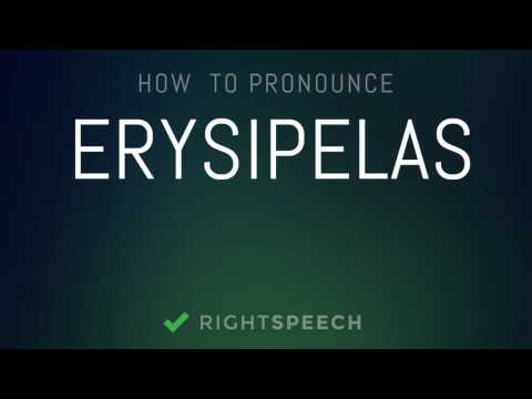 Erysipelas - How to pronounce Erysipelas